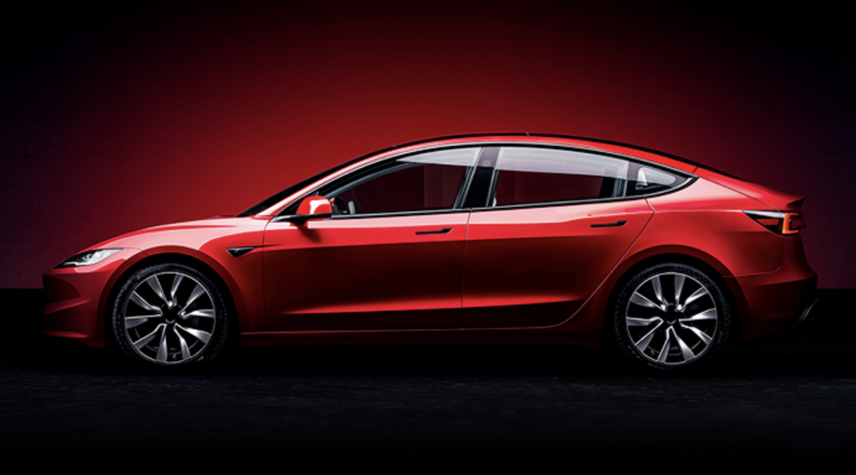 特斯拉Model 3焕新，没有雷达，只有25.99万起-新浪汽车