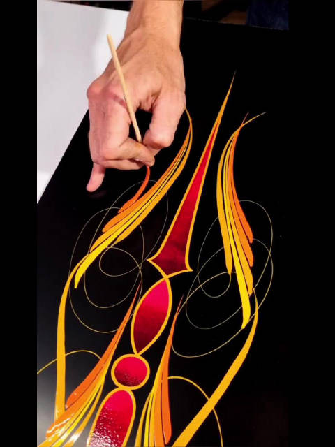 Alexander Timchenko的作画过程真的好丝滑 来源：lin|Alexander_新浪新闻