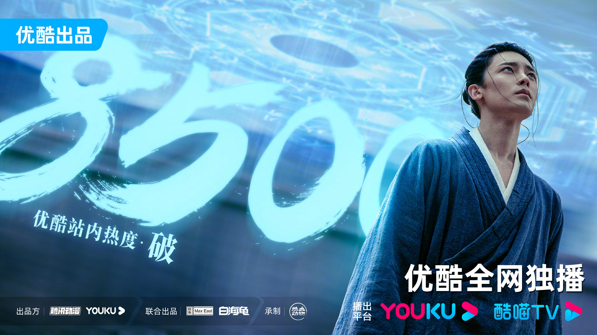 优酷站内热度突破8⃣️5⃣️0⃣️0⃣️！|优酷|彭昱畅_新浪新闻