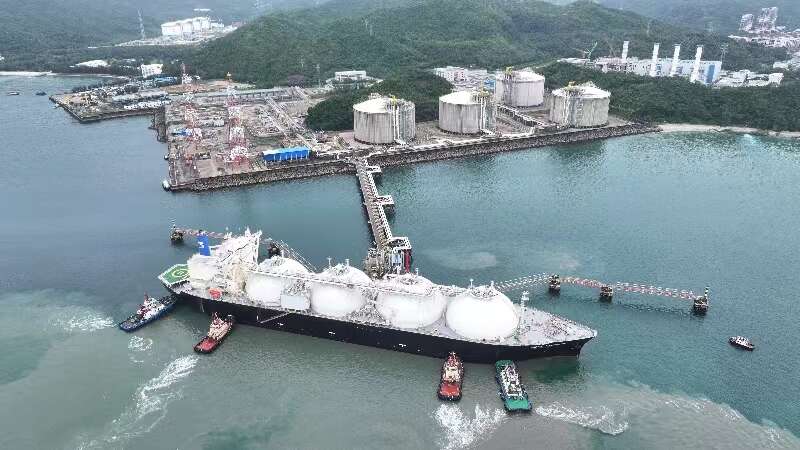 广东大鹏LNG接收站接卸量全国率先突破1亿吨|广东省|LNG|天然气_新浪新闻