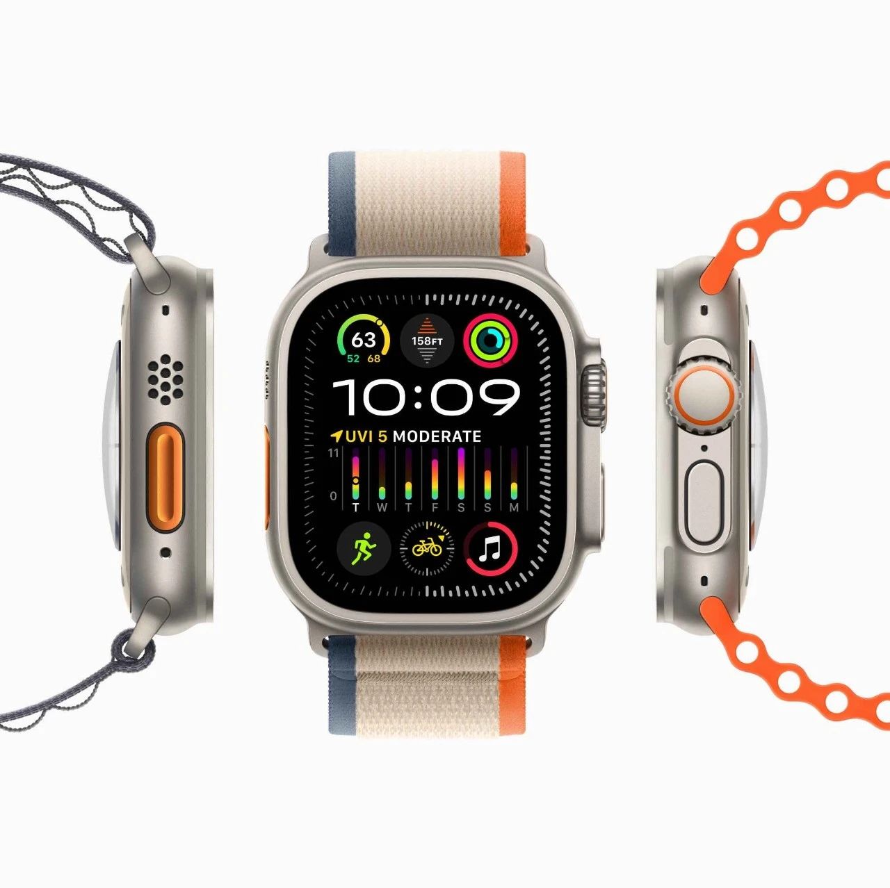 Apple Watch Ultra 2发布 搭载苹果迄今最明亮的显示屏|apple watch|潜水|苹果_新浪新闻