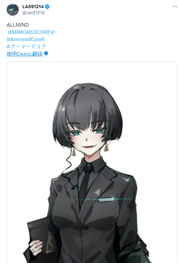 国内画师二创的《装甲核心6》AI娘，正成为海外玩家们的新waifu|装甲核心6_新浪科技_新浪网