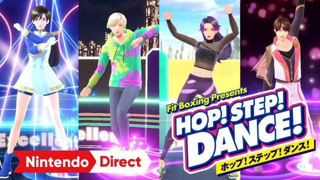 有氧拳击系列新作《HOP! STEP! DANCE! 》将于12月21日发售_新浪新闻