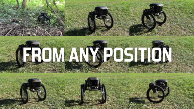 Ascento ：一个能跑能走的AI安防机器人 它可以自动充电……|机器人|AI|导航_新浪新闻