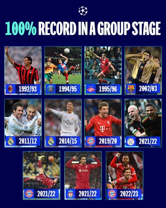 欧冠历史小组赛全胜球队|欧冠|小组赛|球队_新浪新闻