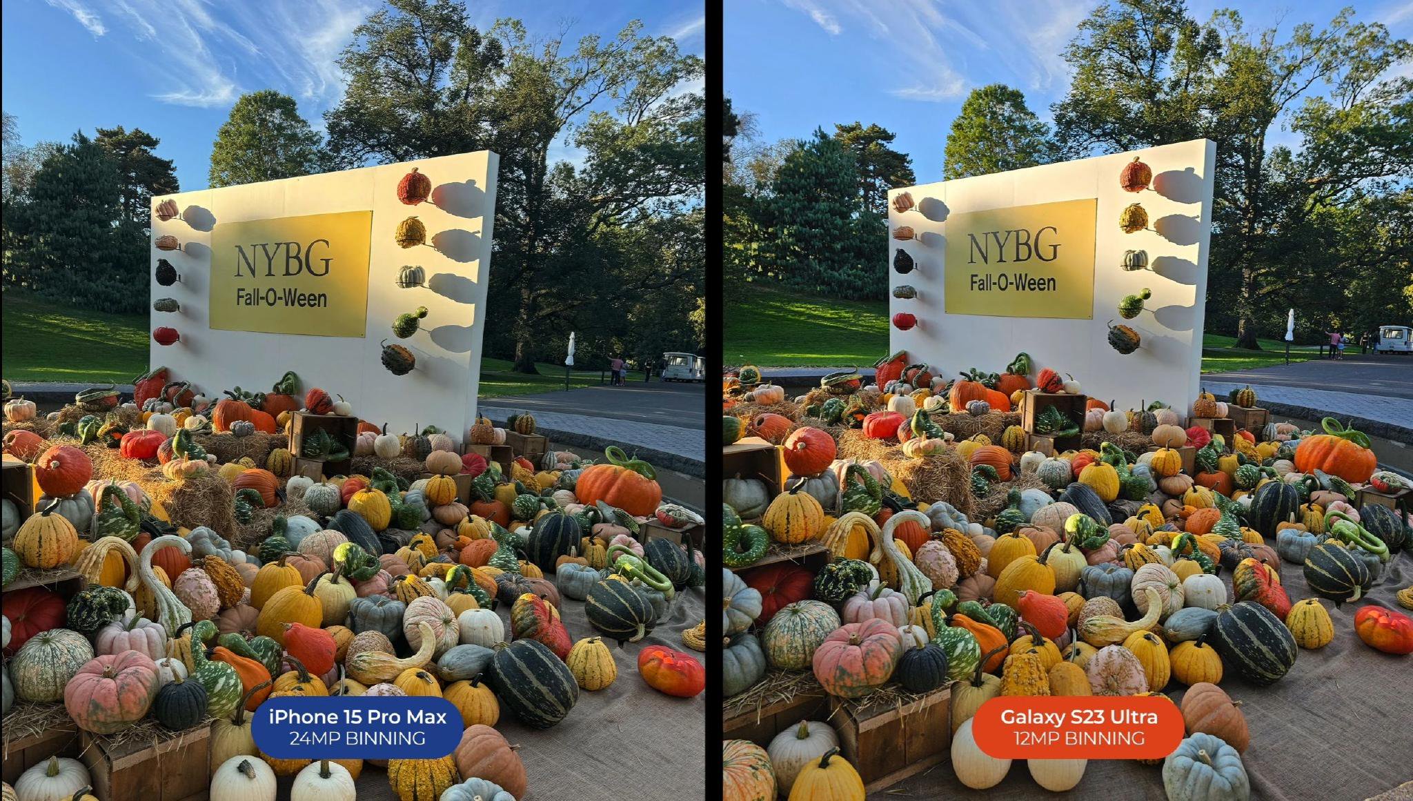 iPhone 15 Pro Max 24MP日常吊打三星S23 Ultra 12MP|三星|日常_新浪新闻