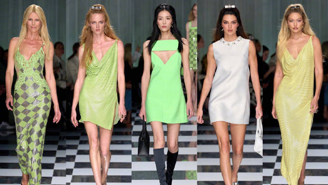 Versace 2024春夏系列发布秀————清新、复古又现代和实穿的一……|春夏|Versace|复古_新浪新闻