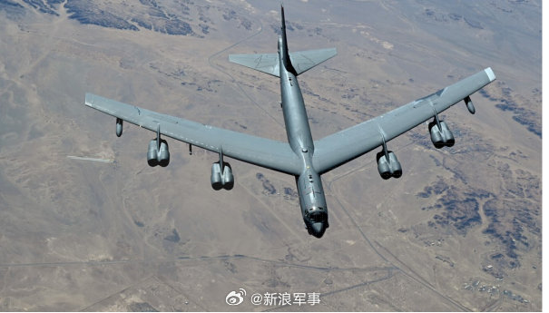 韩媒：美B52轰炸机将首次在韩境内着陆|韩媒|朝鲜|B52轰炸机|B-52|B-52轰炸机_新浪新闻