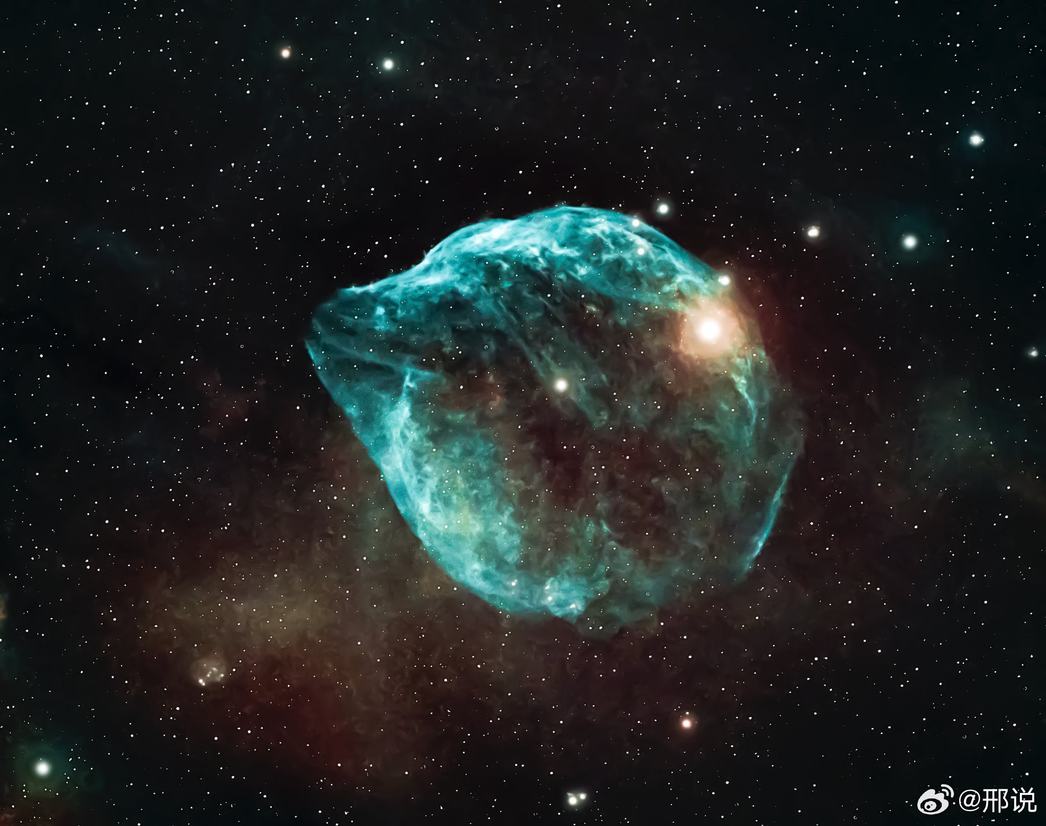 Sh2-308，也称为 Sharpless 308、RCW 11 或 LBN 1052……|恒星|光年|地球_新浪新闻