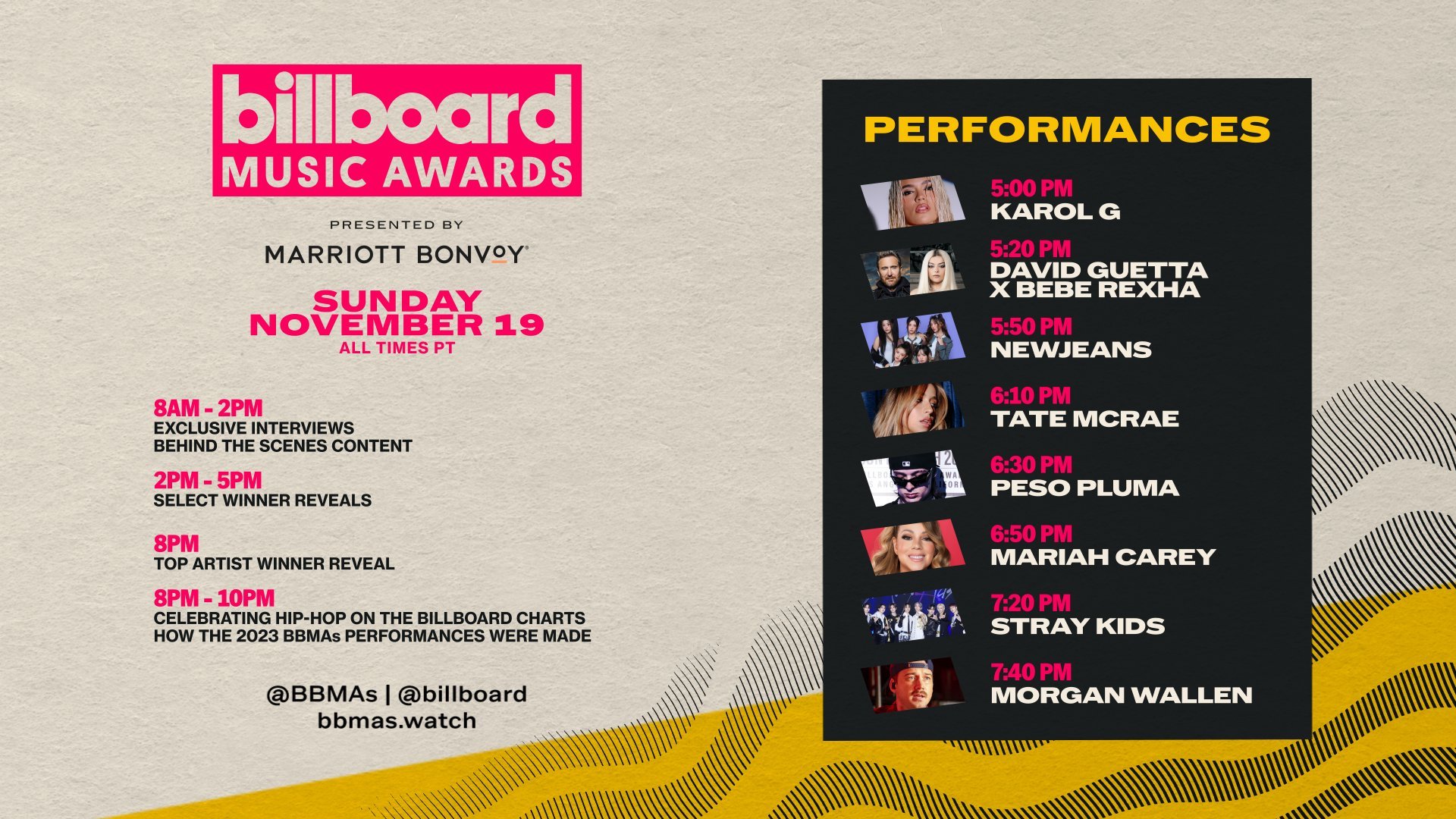 2023年BBMA将于北京时间明早9点开始……|明早|音乐奖|公告牌_新浪新闻