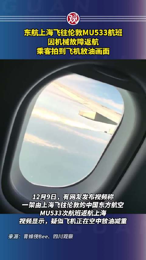 东航上海飞往伦敦MU533航班，因机械故障返航……|东航|航班|伦敦_新浪新闻