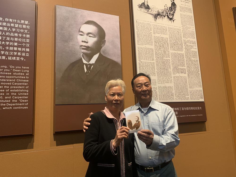 美国汉学研究倡建者“Dean Lung”后人参观江门侨博馆|江门市|台山市|美国_新浪新闻
