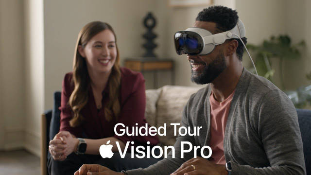 苹果 Apple Vision Pro 官方导览视频（中文字幕）……|苹果|apple|空间立体感_新浪新闻