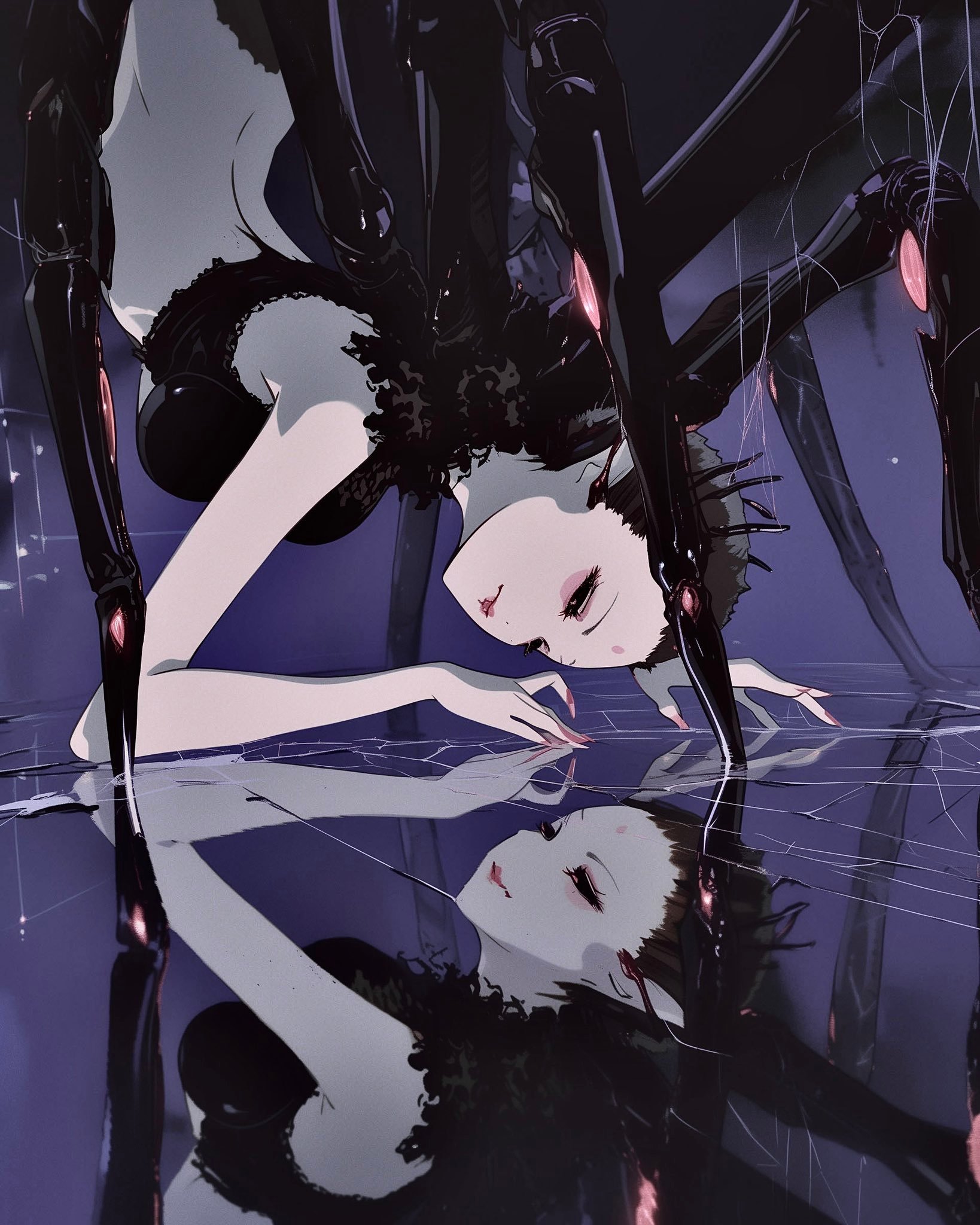 蜘蛛精｜画师bebop genesis|蜘蛛精|画师_新浪新闻