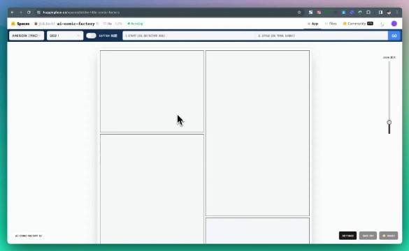 Al Comic Factory：漫画工厂 自动生成有情感、有故事性的漫画内容_新浪新闻