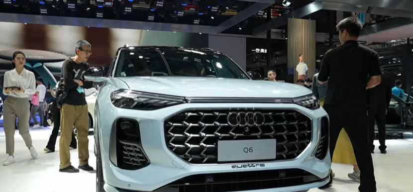 上汽奥迪Q6亮相北京车展，与全家共享奢华出行-新浪汽车