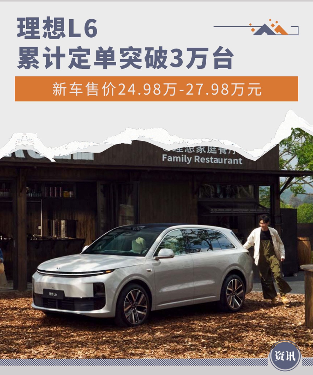 理想L6累计定单突破3万台 全系配四驱-新浪汽车