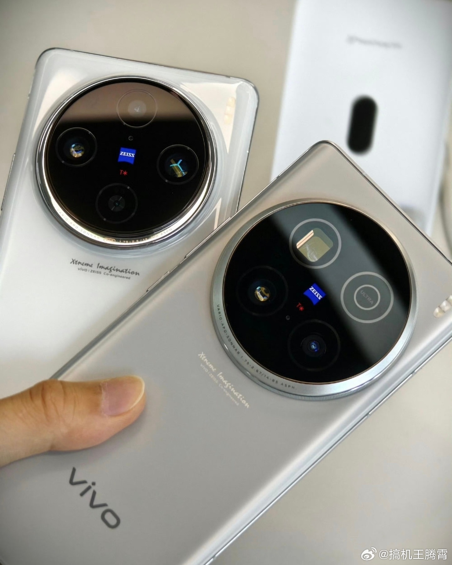 这应该就是钛色版本的vivo X100 Ultra真机，这个颜色我觉得很好看…|灰色|质感|影像_新浪新闻