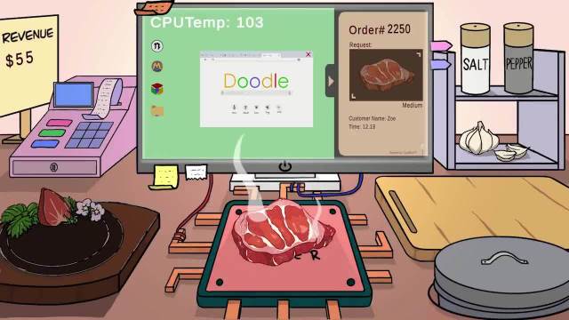 一款用CPU烤肉的免费游戏《CPU-Chef》现已登录Itch.io…|烤肉_新浪新闻
