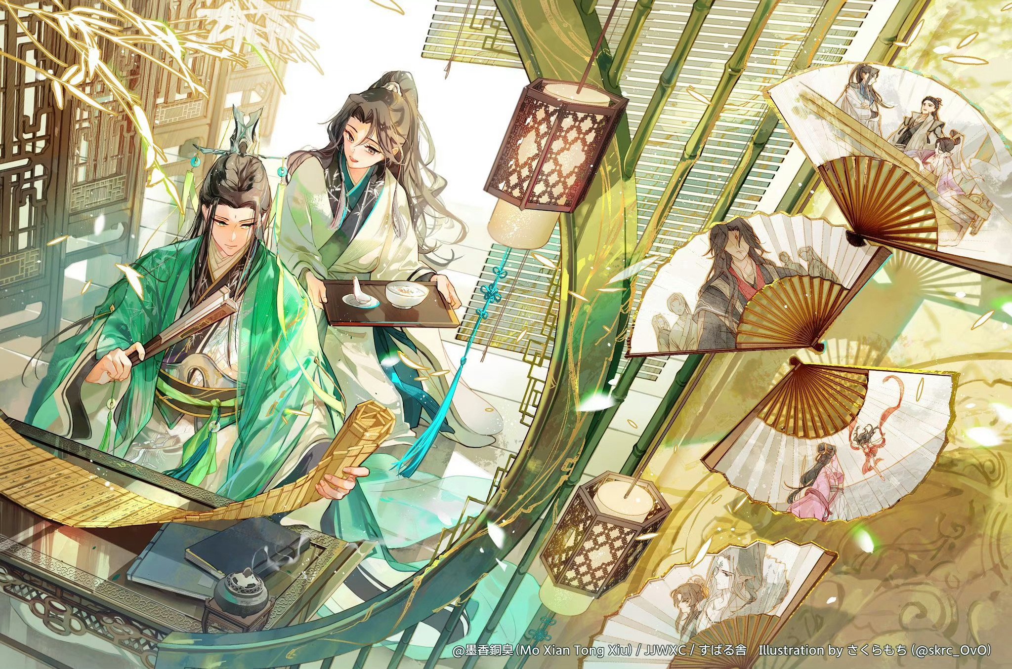 太美了，日版人渣反派自救系统两册插图绝了|日版|人渣|插图_新浪新闻