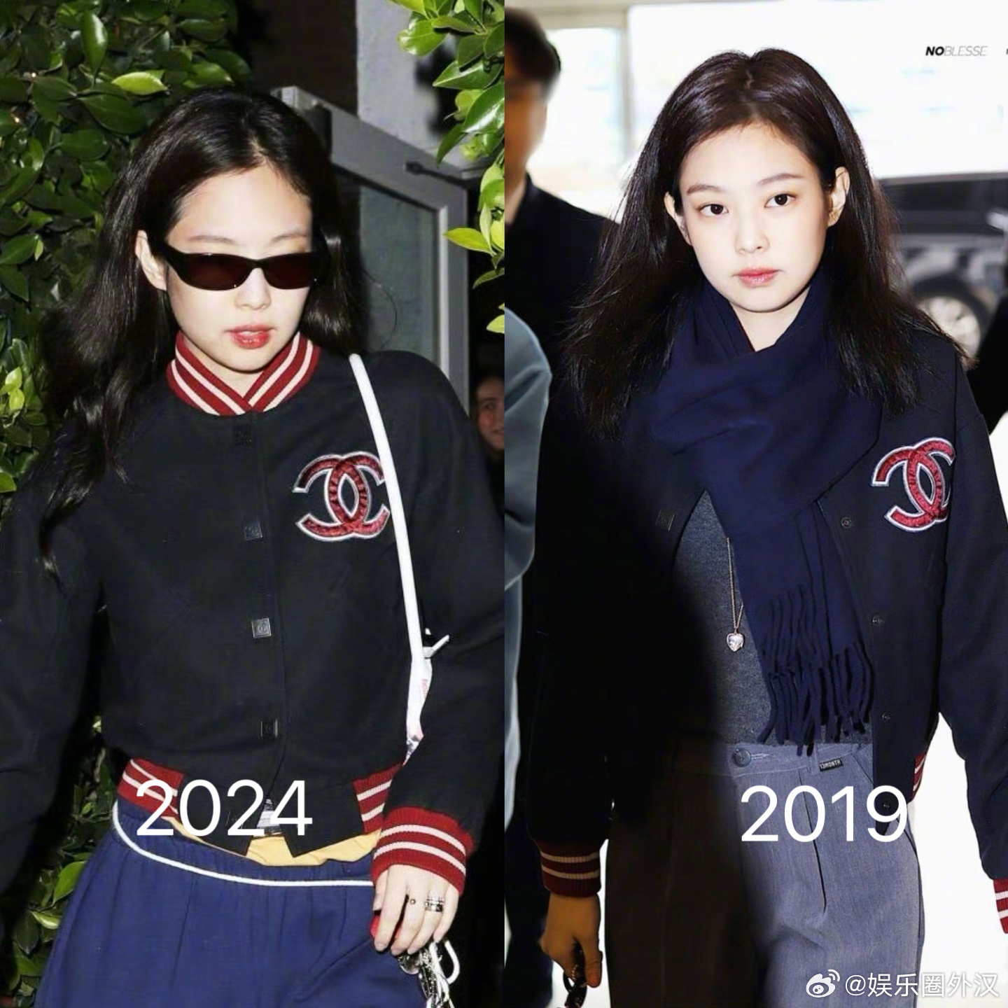 jennie最新LA饭拍路透 红唇和衣服直接梦回2019|JENNIE|路透|洛杉矶_新浪新闻
