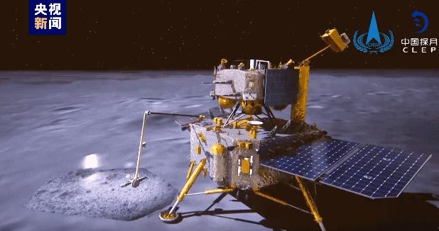 嫦娥六号伸出“小手”在月球背面首次举起五星红旗|嫦娥_新浪新闻