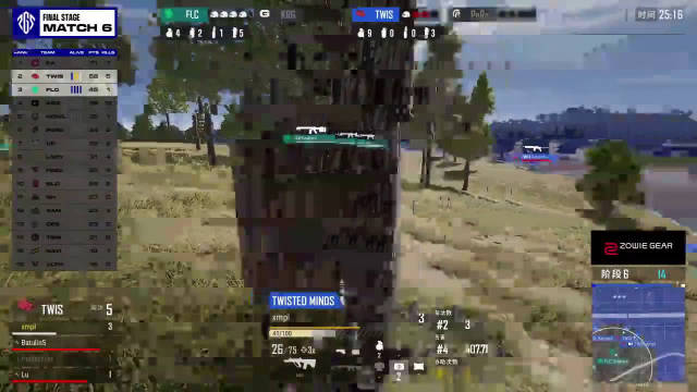 FLC 吃鸡 - pgs4全球系列赛 决赛D1R6|绝地求生|Faze|TSm|PCL|三人_新浪新闻