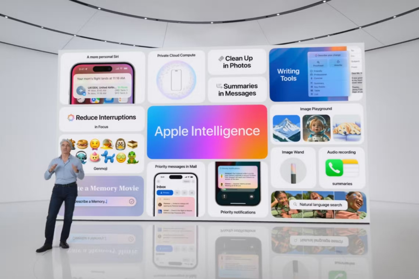 苹果 Apple Intelligence 功能分批上线，重磅功能要等到 2025 年|苹果|人工智能|主题演讲_新浪新闻