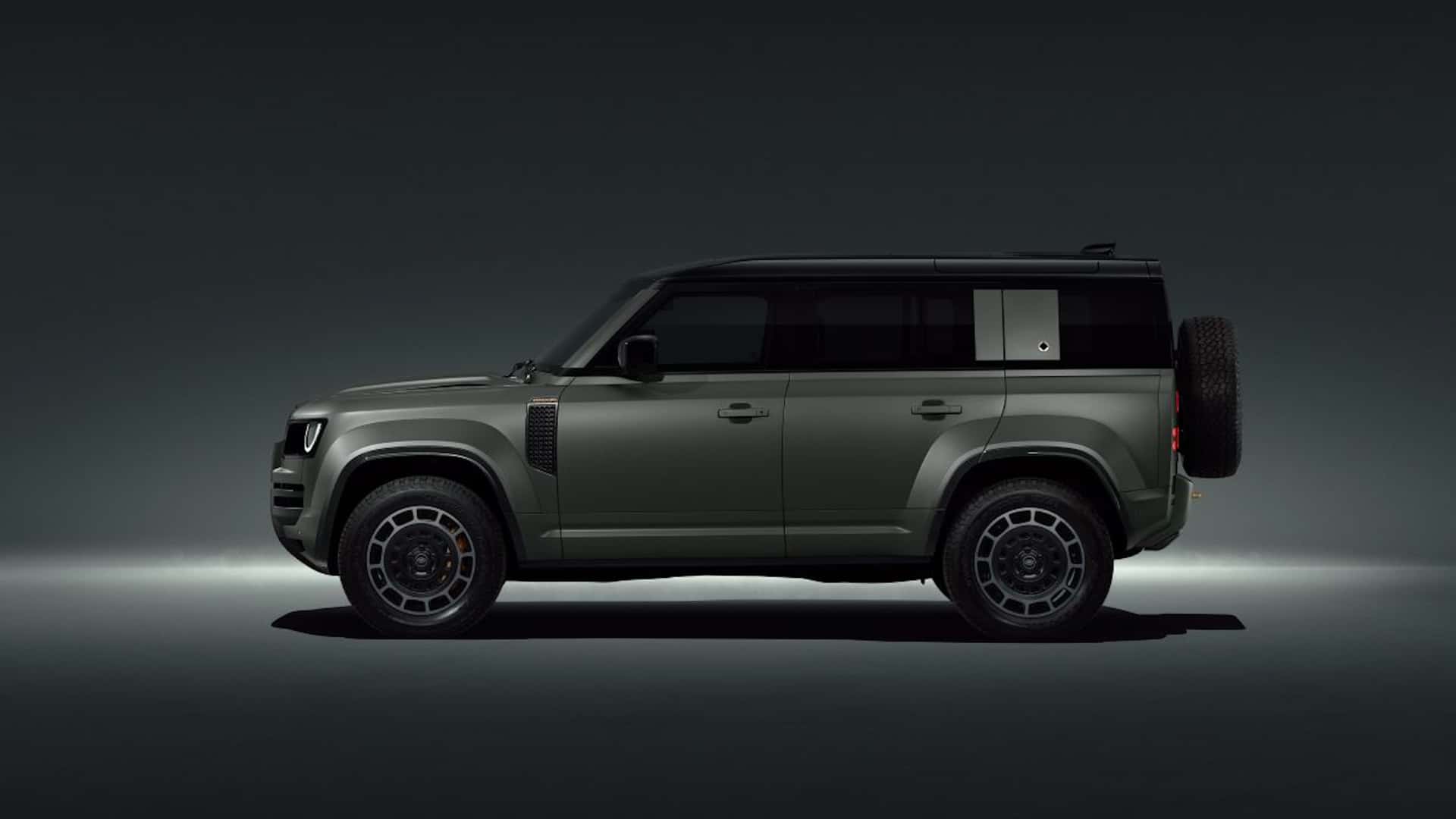 路虎卫士OCTA官图发布 搭载4.4T V8+48V轻混动力-新浪汽车