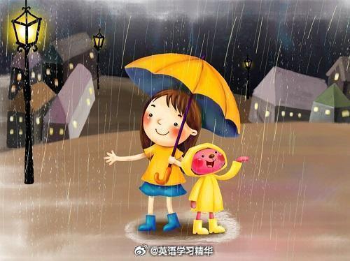 关于rain的地道英语表达|rain|英语_新浪新闻