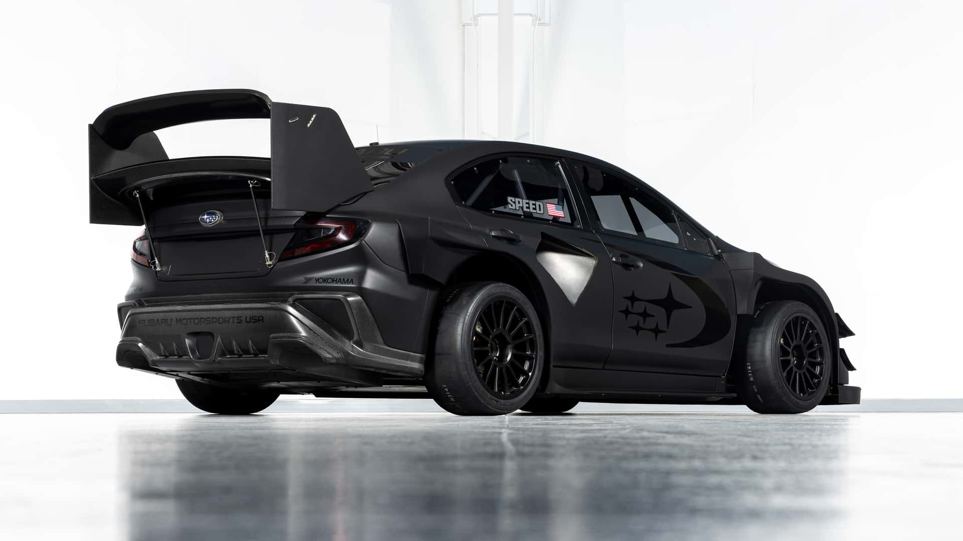 斯巴鲁WRX Project Midnight官图公布-新浪汽车