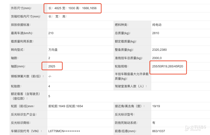 极氪7X申报图曝光 标配800V高压平台 轴距2925mm-新浪汽车