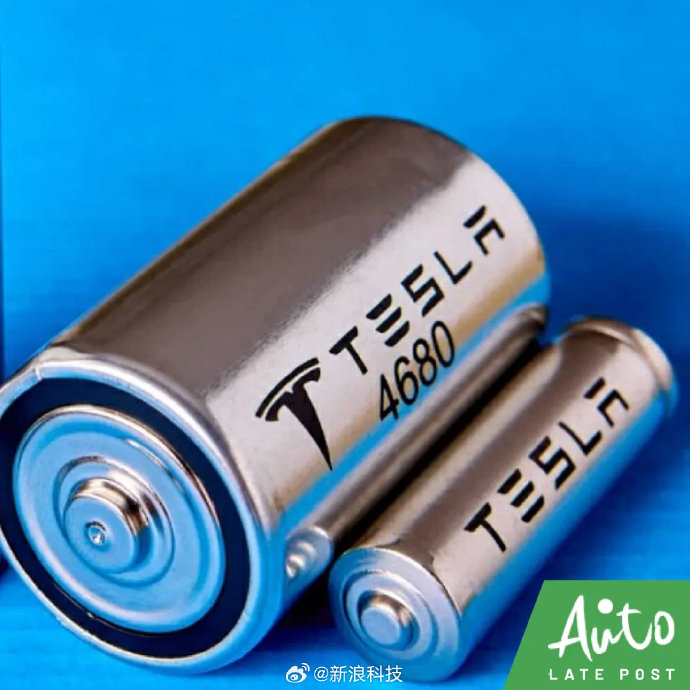 消息称特斯拉完全体4680电池计划今年量产，5年押注的最后一博-新浪汽车