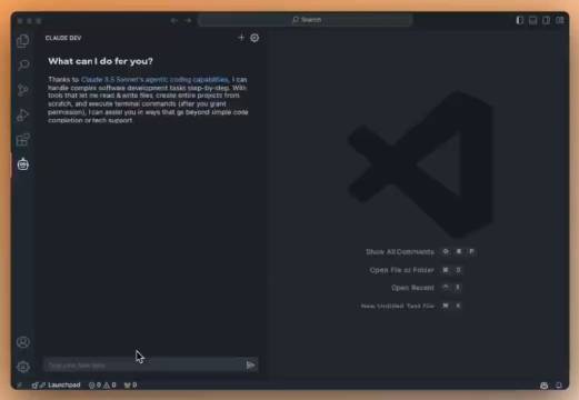 Claude Dev，IDE 中自动编程的AI软件工程师，能够根据你的命令自动完成代码|AI_新浪新闻