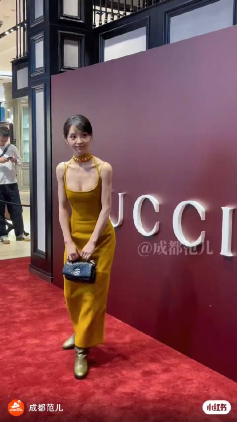 田曦薇 gucci 又瘦又有料|_新浪新闻
