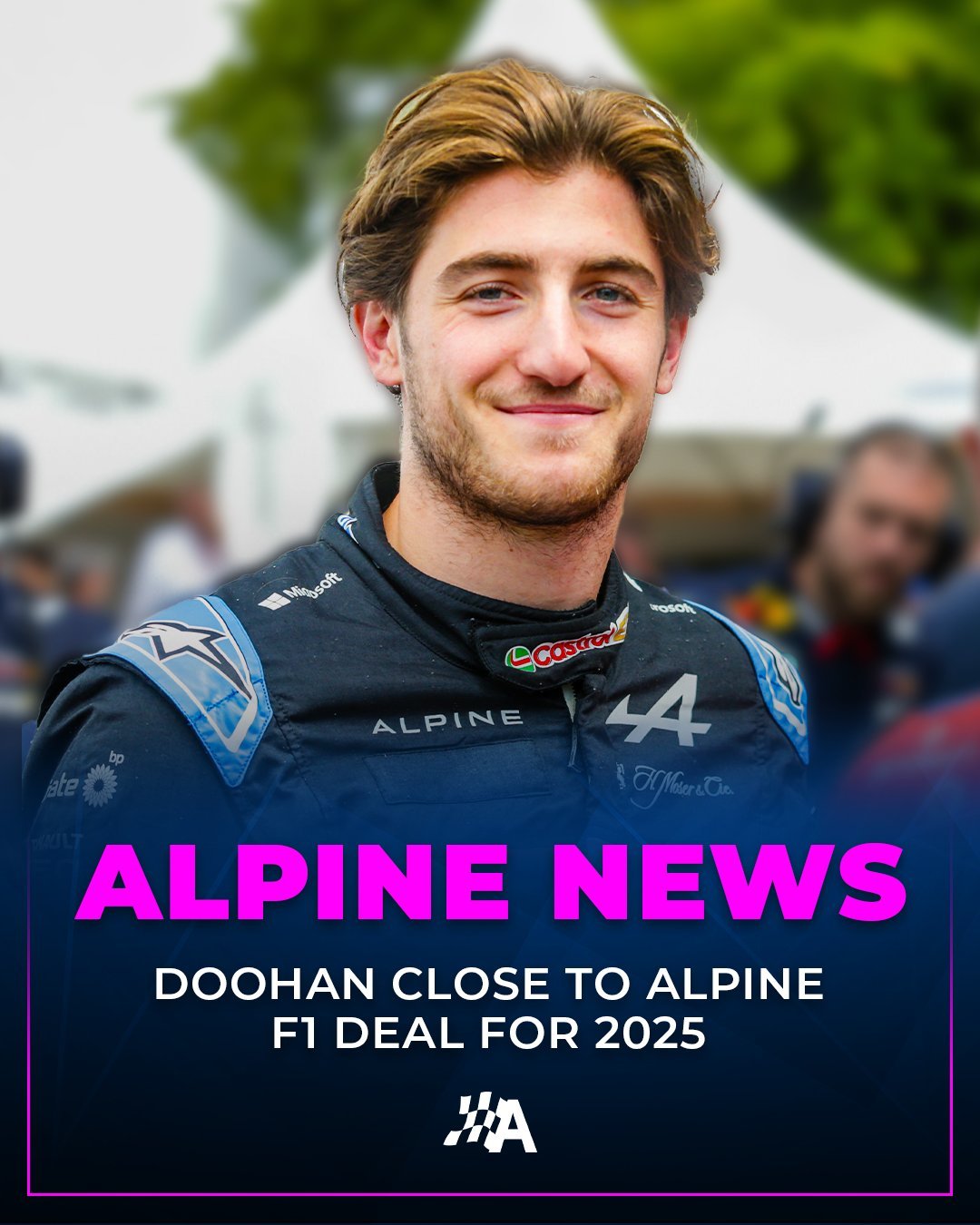 Autosport报道：杰克·杜汉接近获得2025赛季Alpine车队正式车手席位|Alpine|车队|杰克_新浪新闻