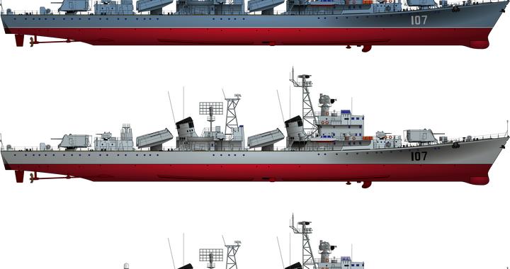 逐浪大洋做先锋，人民海军051型导弹驱逐舰第一批次量产舰的故事|舰队|北海舰队|驱逐舰支队|舰名|型舰_新浪新闻