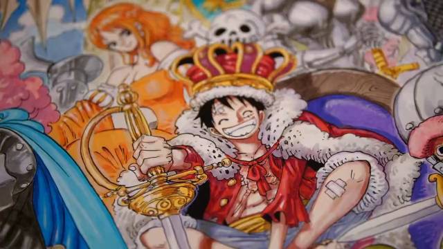 尾田荣一郎原画展「ONE PIECE / Armor」ed. 20 高质量印刷彩页展示视频_新浪新闻