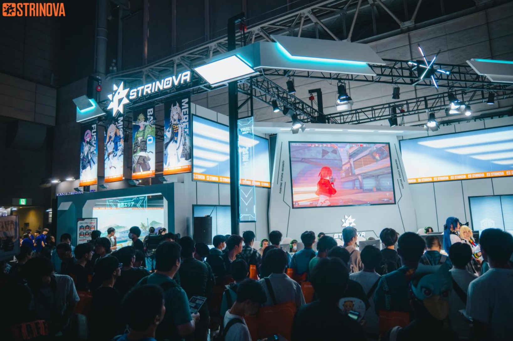 东京电玩展绽放中国光彩 创梦天地(01119)旗下《卡拉彼丘》(Strinova)展台人潮涌动_新浪财经_新浪网