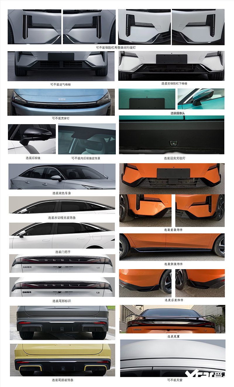 吉利银河L6 EM-i实拍曝光！换1.5L插混 油耗大降-新浪汽车