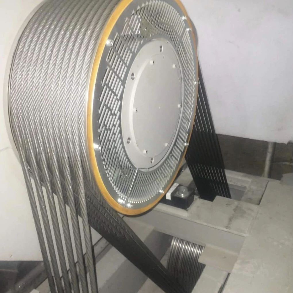 这电梯钢丝绳绕法，你没见过！|电梯_新浪新闻