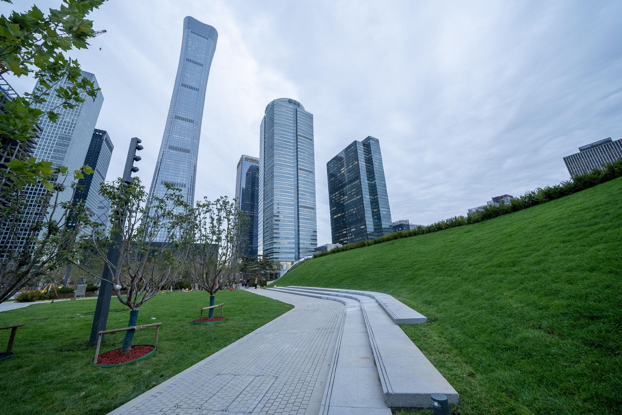 3.8万平方米，北京CBD核心区公共绿地广场亮相|绿地|绿地广场|核心区_新浪新闻