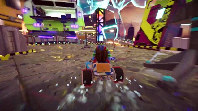 多人战斗竞速游戏《飙车大乱斗》（Hot Rod Mayhem）演示宣传片…_新浪新闻