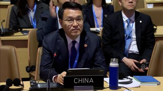 我在COP29｜中国代表团团长赵英民在闭幕式上发言|赵英民|中国_新浪新闻