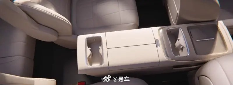 深蓝S09内饰细节曝光 前后排可移动中岛/配车载冰箱-新浪汽车