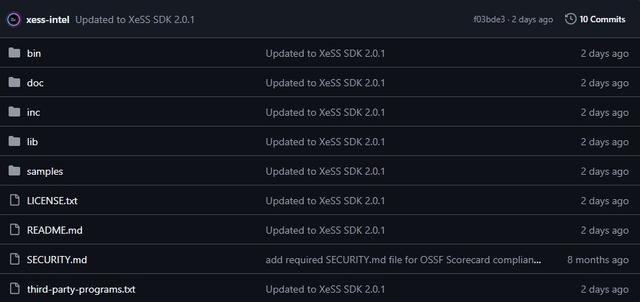 更方便、更快捷！英特尔通过Github向所有游戏开发者公开XeSS 2.0 SDK|英特尔_新浪财经_新浪网
