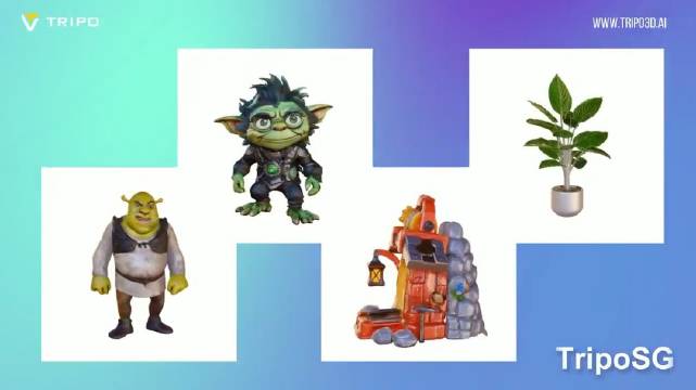 Tripo全面开源！TripoSG和TripoSF源代码发布，打造高保真3D体验【新闻链接】|3D|创造营_新浪新闻