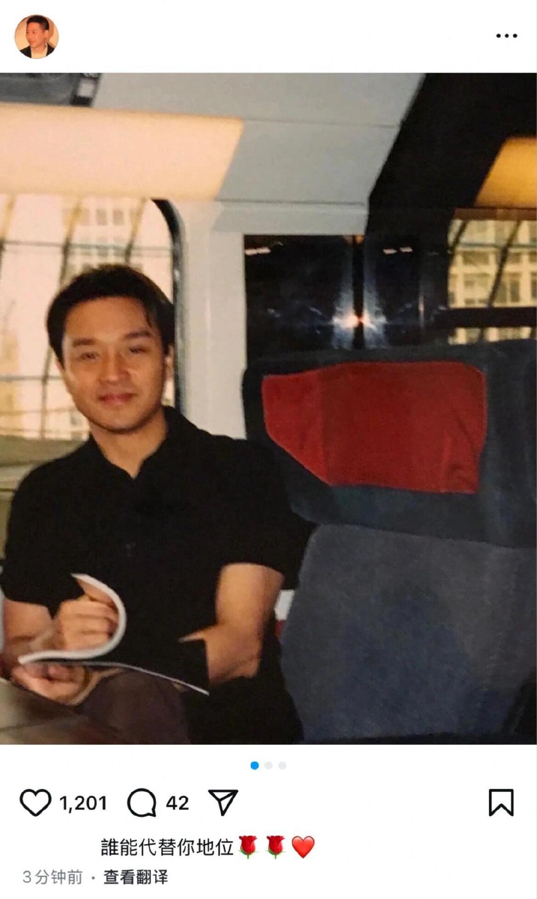 4月1日是张国荣逝世22周年，唐鹤德在社交平台分享了张国荣旧照…|唐鹤德|张国荣_新浪新闻