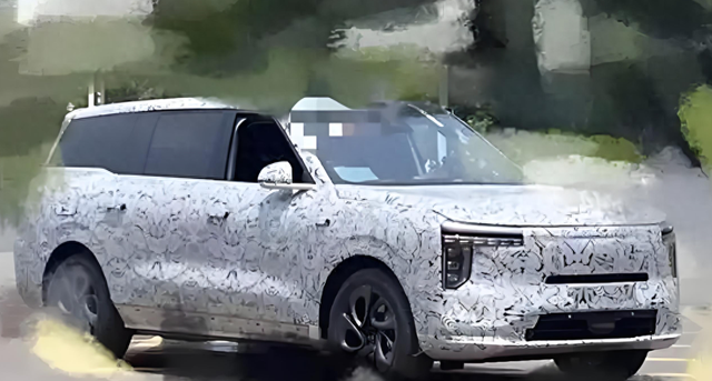 或首搭增程系统？对标问界M9、理想L9，智己LS9谍照曝光|理想L9_新浪财经_新浪网