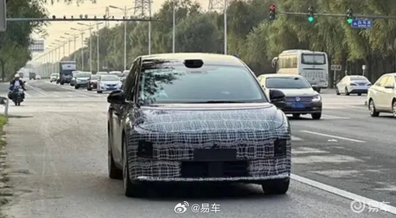 理想i6纯电SUV谍照曝光 有望9月发布-新浪汽车